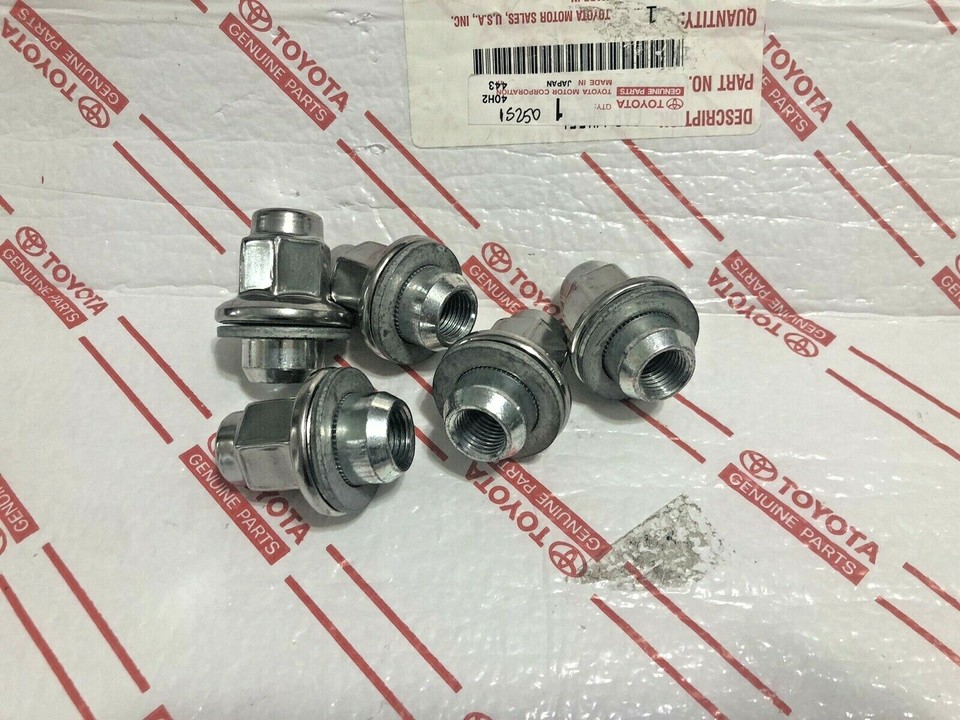 *NEW 5 LEXUS LS460 LS600H LC500 OEM WHEEL LUG NUT FACTORY 2007-2021 ...