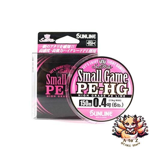 NEW SUNLINE PE Line Saltimate Small Game HG 150m No. 0.4 6lb (150 m ...