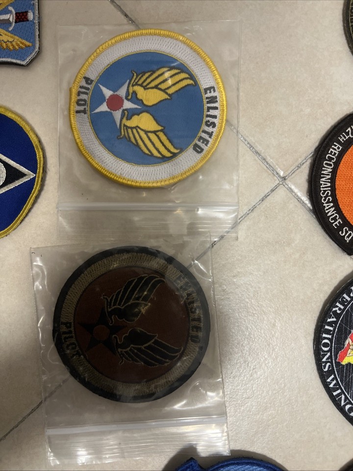 Air Force Patches, Coins, Pins And Other Items Lot | eBay