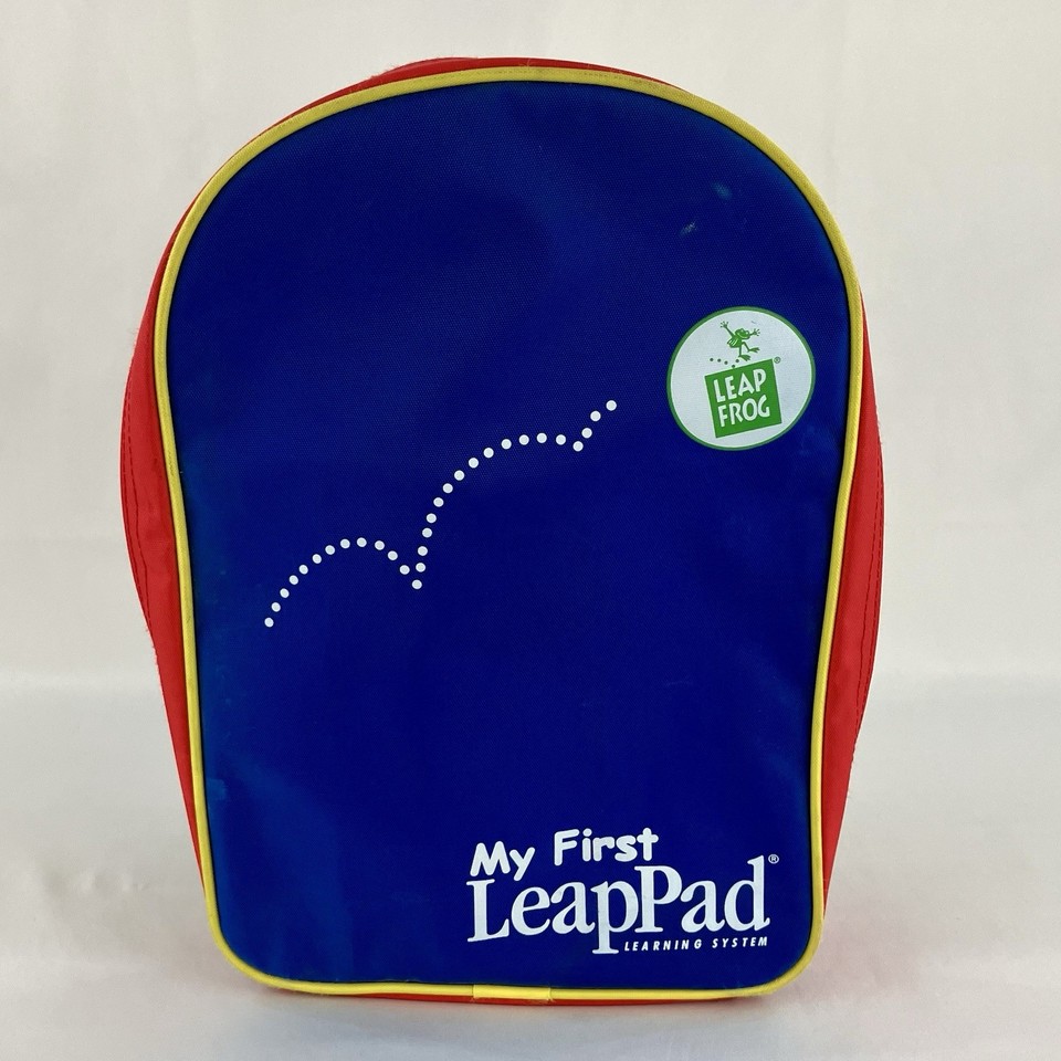 My First Leap Pad Leapfrog System 30600 With Backpack Carrier 3 ...