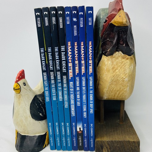 Capstone DC Comics The Dark Knight & The Man of Steel 8 Comic Soft ...