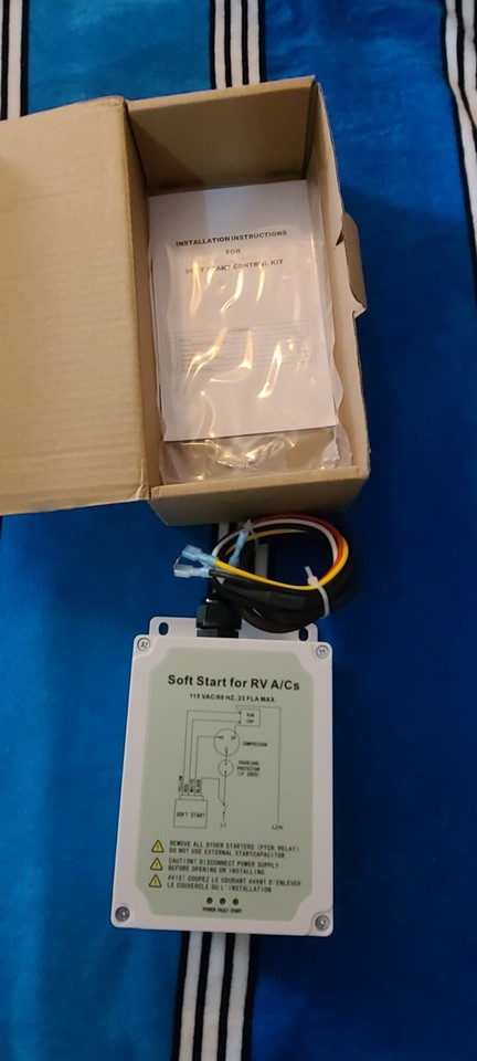 RV AC Soft Start Kit for Compressor Accessories/Small Generators RV A/C ...
