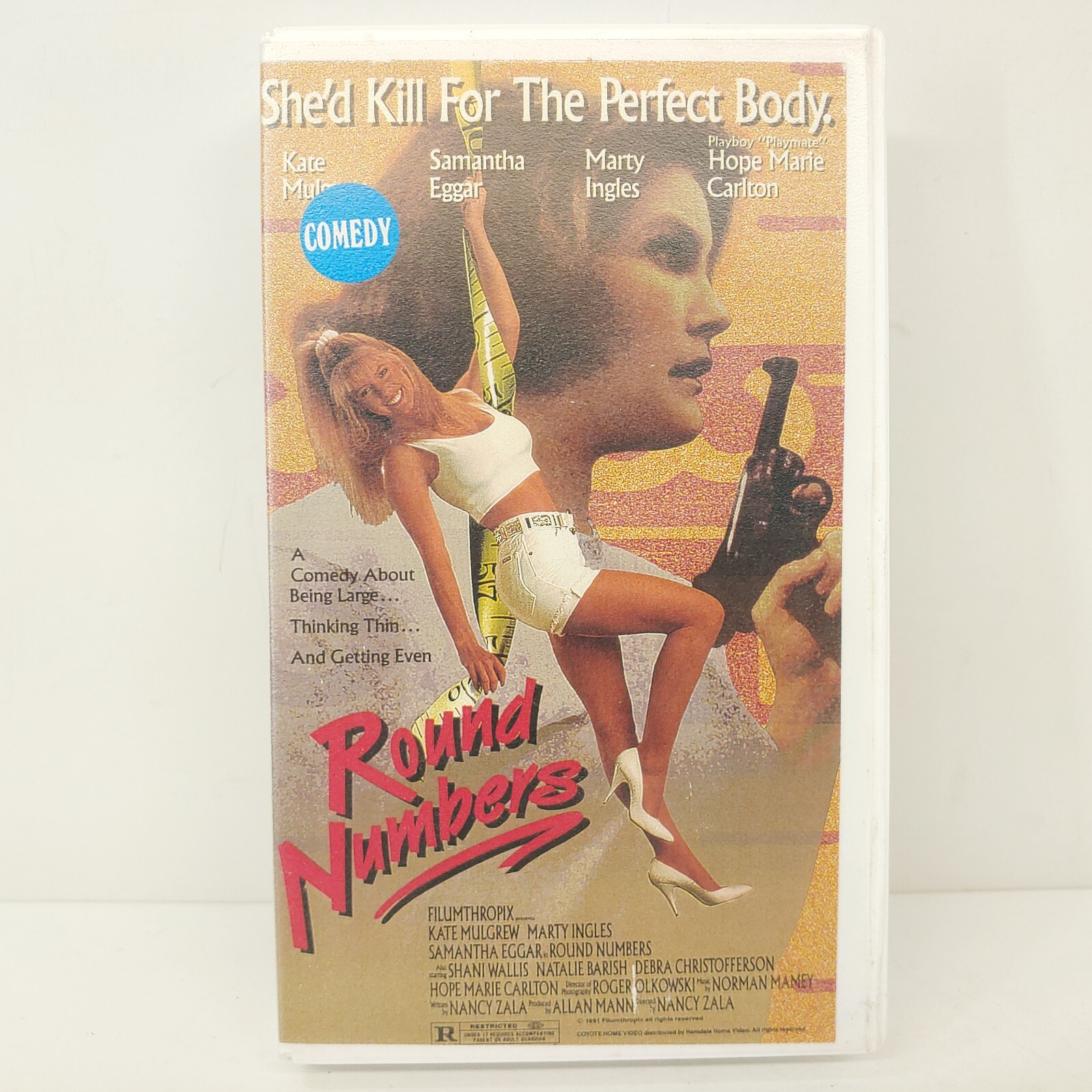 Round Numbers VHS Movie Comedy 1992 Kate Mulgrew Marty Ingles Rental ...