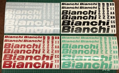 Decals, Stickers - Bianchi Sticker - Nelo's Cycles