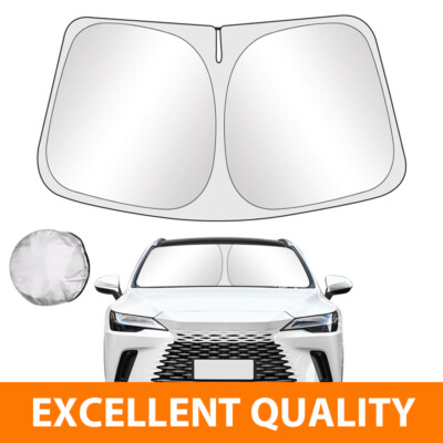 Front Windshield Sun Shade Foldable Cover For 16-24 Lexus RX350 RX350L ...