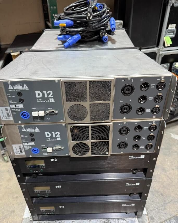 (1) D&B Audiotechnik D12 Power Amp With NL8 (True Heart Sound) | eBay
