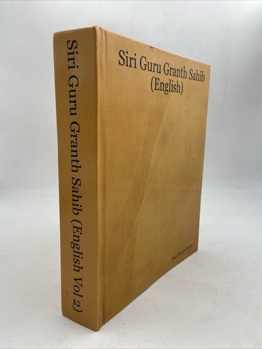 Siri Guru Granth Sahib (English) Volume 2 Hardcover | eBay