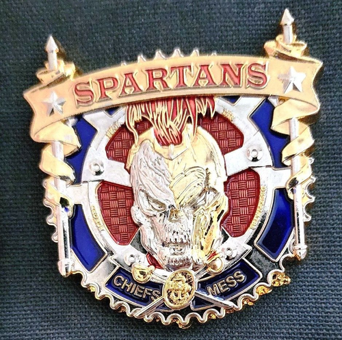 Awesome 2" Navy USN Chiefs Mess CPO Challenge Coin LCS Crew 201 ...
