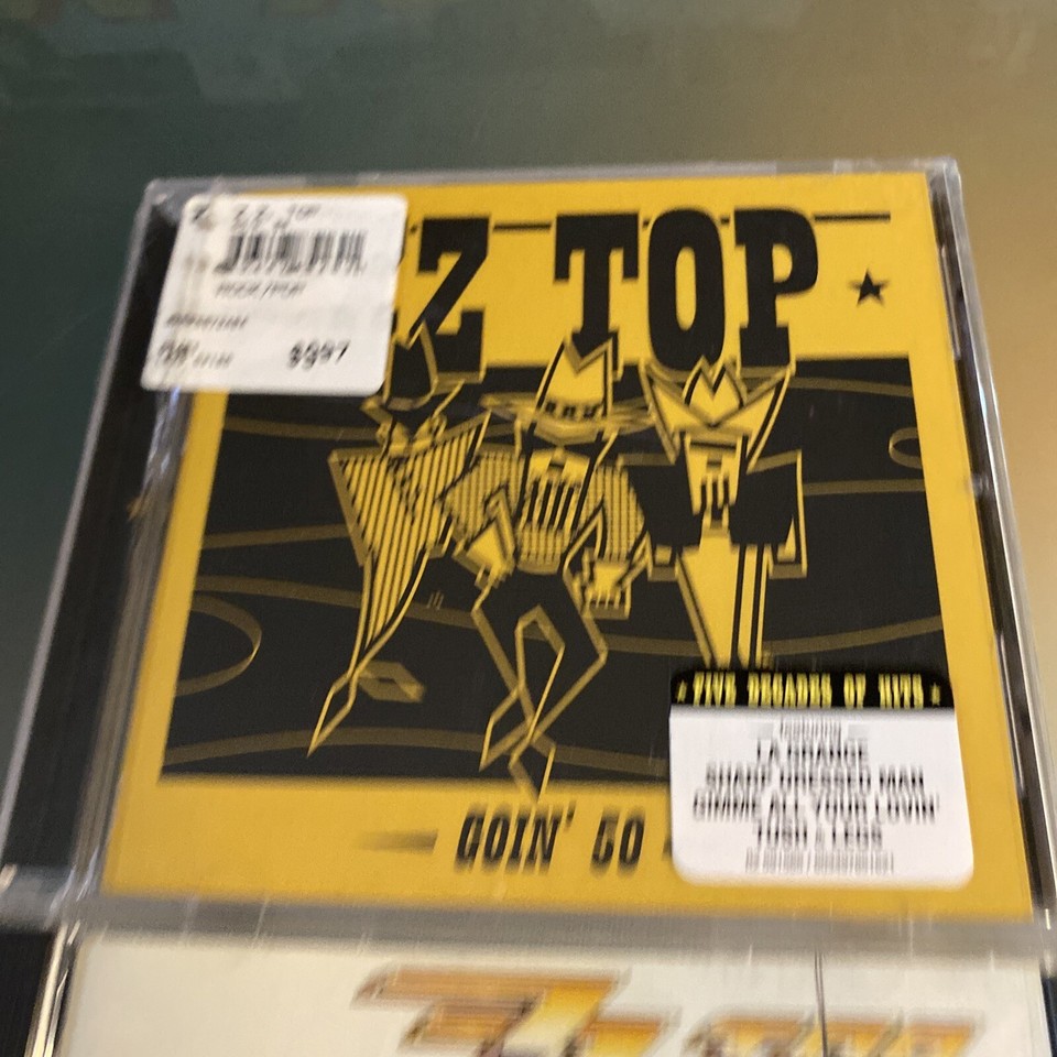 ZZ Top 2 CD LOT - Goin' 50 Brand New & Greatest Hits Open VG+ 💿 ...