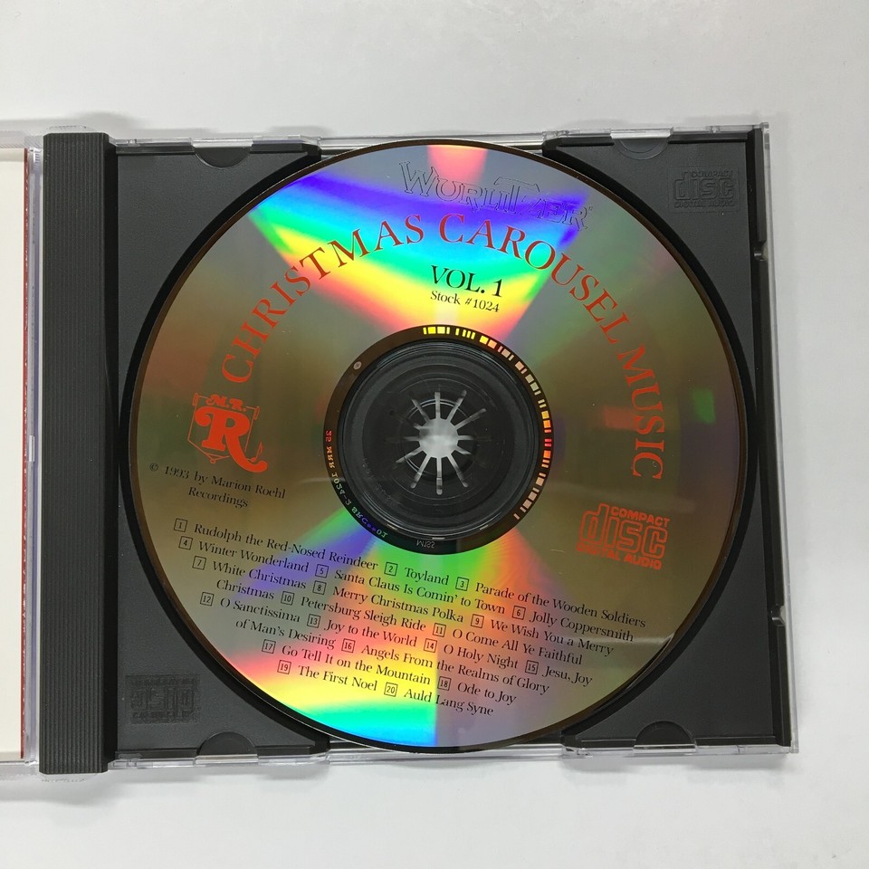 Wurlitzer Christmas Carousel Music: Vol. 1 by Tom Meijer (CD, Marion ...