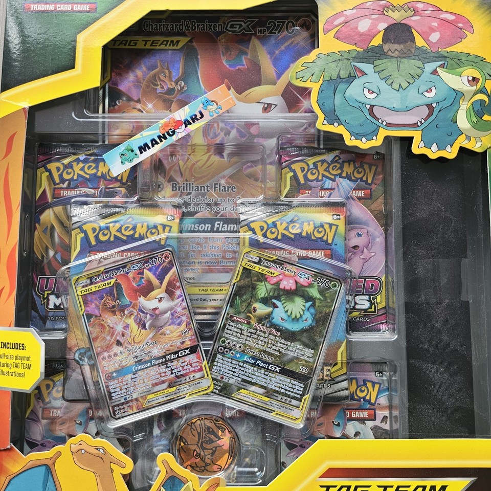 Pokémon TCG Tag Team Generations Premium Collection Box Charizard ...