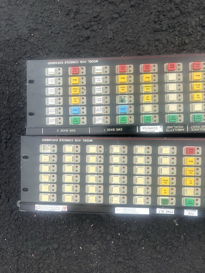 Zetron 4115 Lot Of 2 Untested As Is Audio Panel | eBay