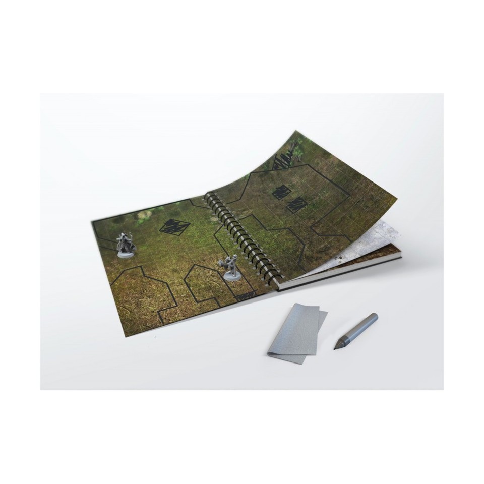 Lukas Schmidt RPG Map Book RPG Book A4 - Fantasy, Square Grid New | eBay UK