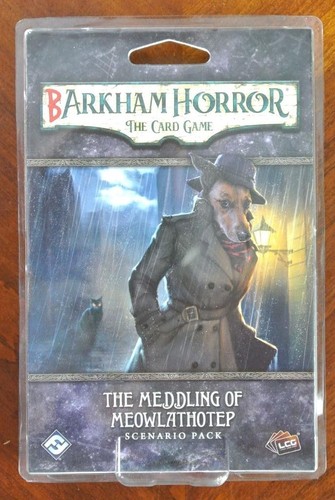 ARKHAM HORROR The Card Game BARKHAM The Meddling of Meowlathotep ...