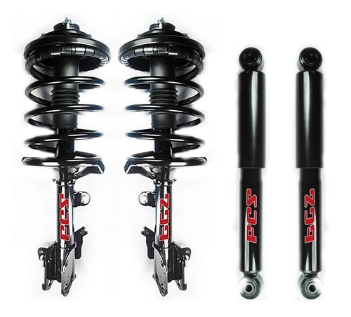 FCS Front Struts Coil Springs and Rear Shocks Kit For Honda Pilot LX EX ...