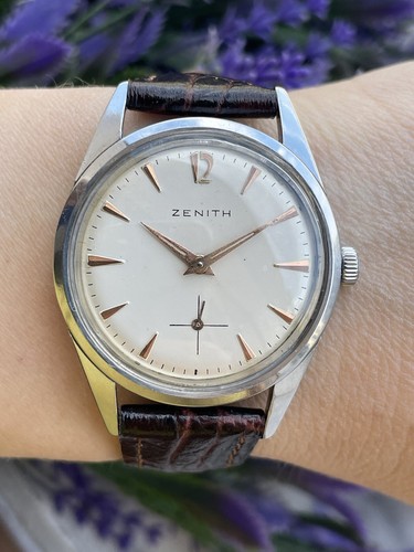 Zenith Watch Manual Cal.40.T Mens 35mm Swiss Made Service Just Made ...