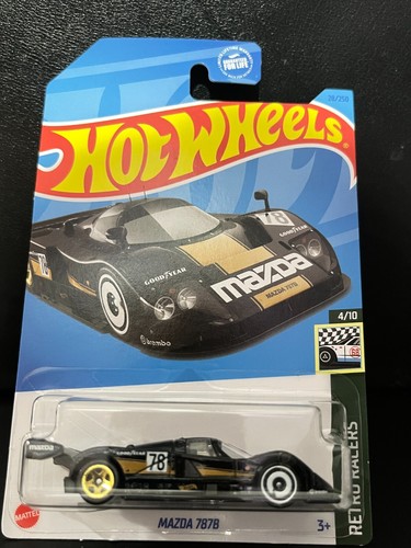 Hot Wheels Mazda 787B Black Retro Racers 4/10 | eBay