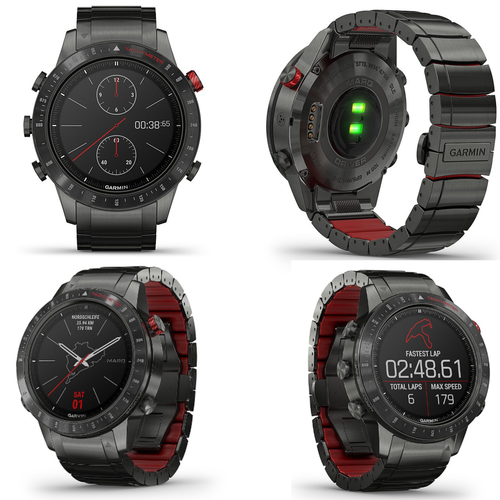 Garmin MARQ Driver Smartwatch 30 mm Titanium Modern Tool Watch up to 12 ...