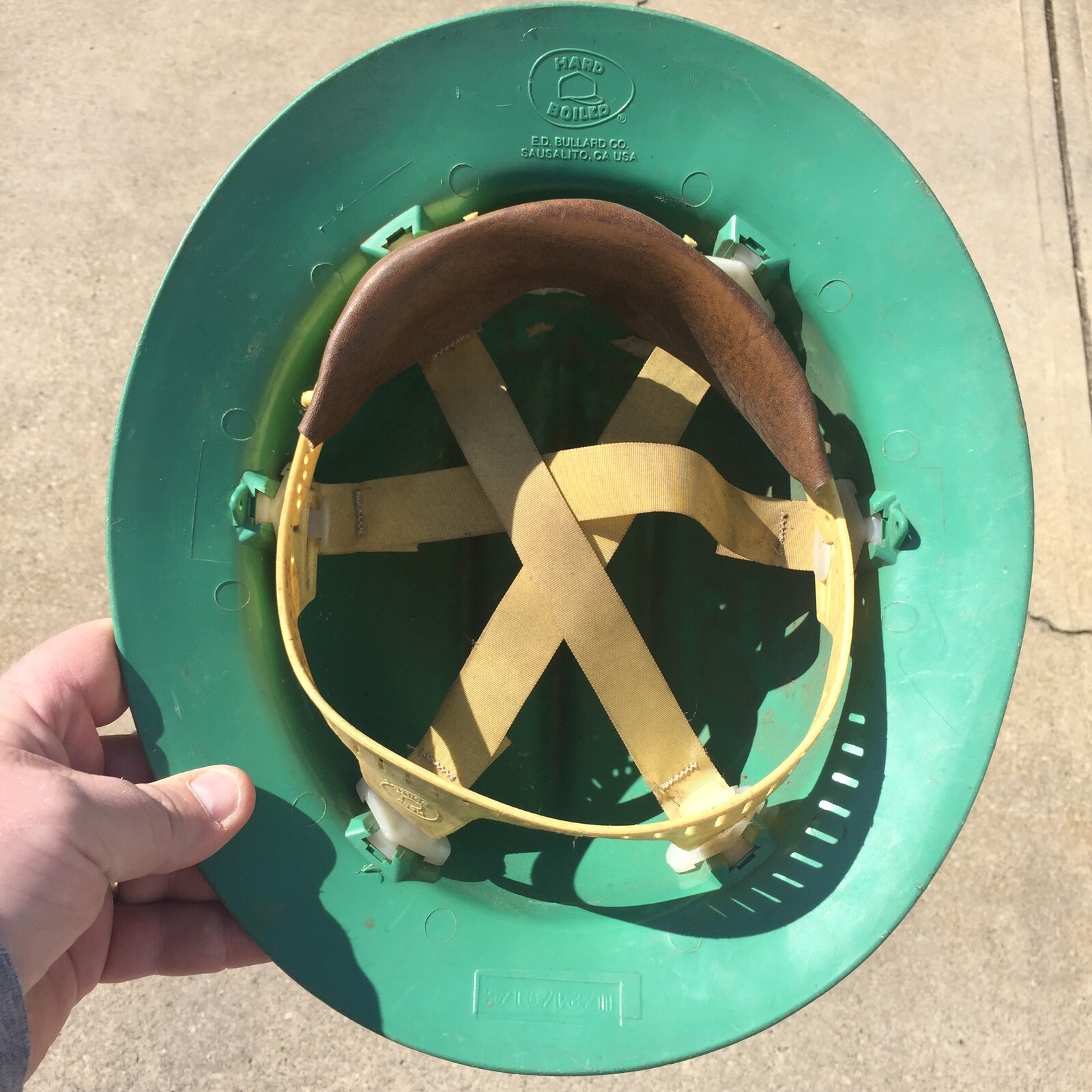 Vintage Bullard Hard Boiled Hat Helmet Protective Cap USA Dozer Full ...