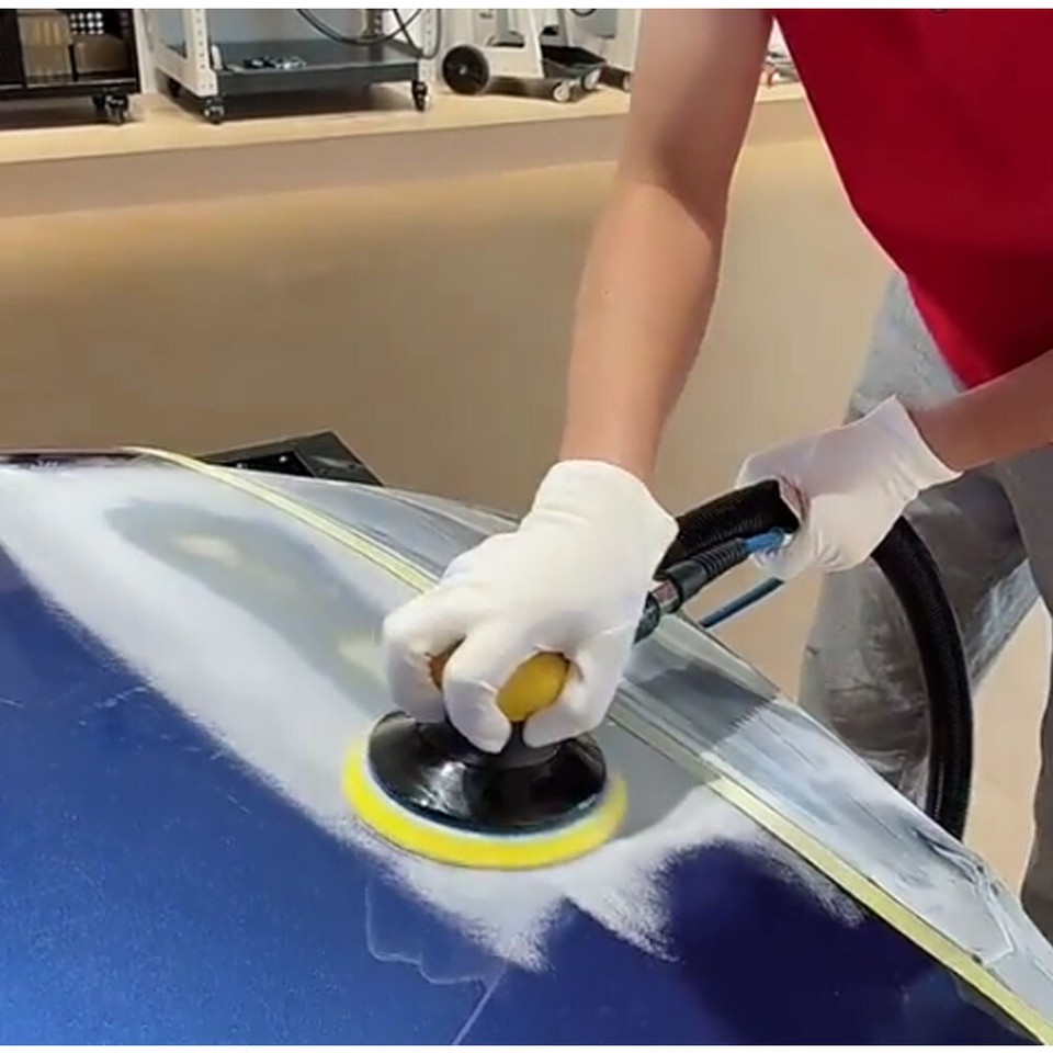 Pneumatic dust free sander machine vacuum dry sanding grinding ...