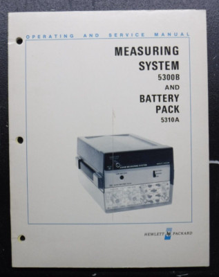 Counters & Timers - 5300B Measuring System