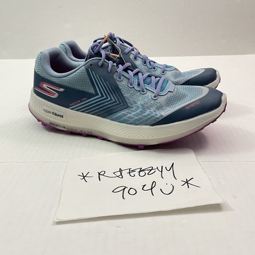 $140 Womens Size 10 Skechers Go Run Razor Trail Blue Running Trail ...
