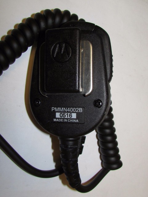 Motorola PMMN4002B Noise Cancelling Remote Speaker Mic for sale online ...