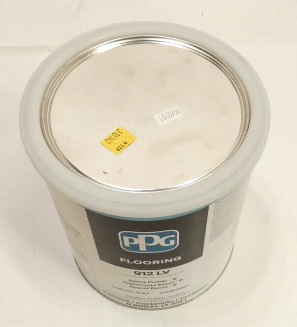 PPG Flooring 912 LV Epoxy Primer/Base Coat Part B 514040-B/01 0.90 Gal ...