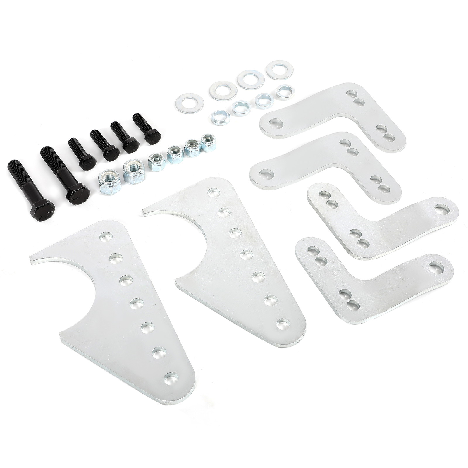 Adjustable Coil Over Coilover Shock Mount Kit Lower Brackets For 3 ...