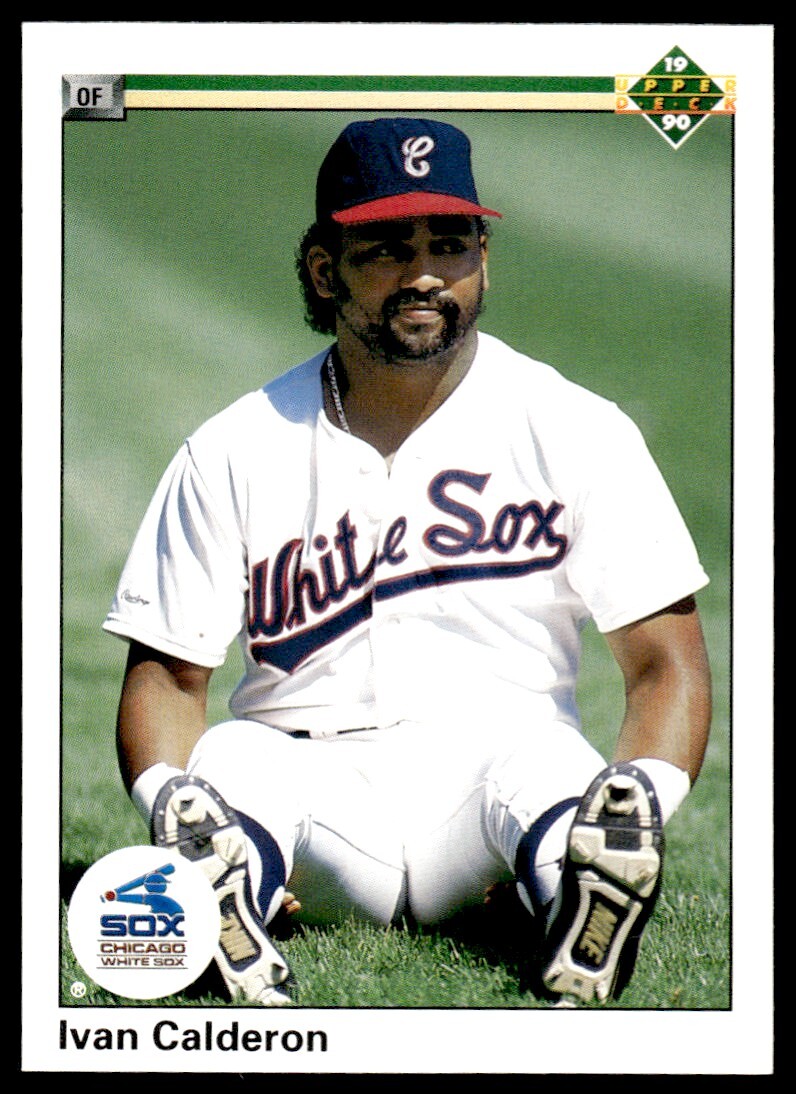 1990 Upper Deck Baseball Card Ivan Calderon Chicago White Sox #503 | eBay