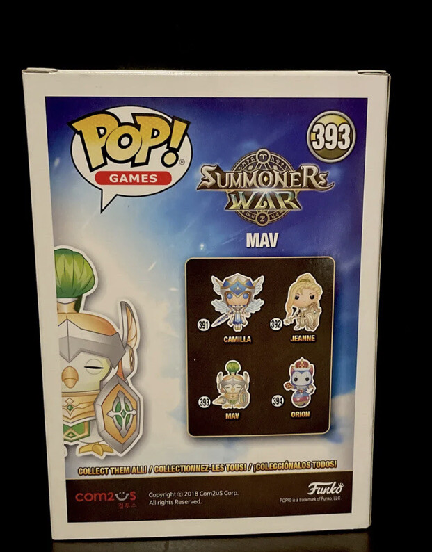 Funko POP! Games: Summoners War - Penguin Knight MAV #393 889698348058 ...