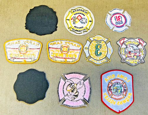 10 Rare California Fire Patches | eBay
