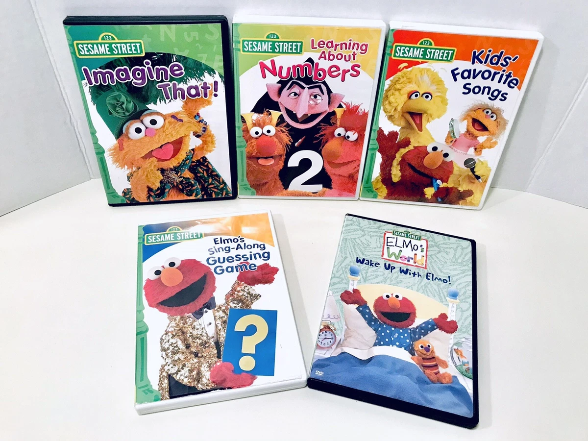 Sesame Street We All Sing Together Dvd