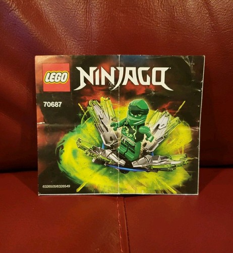LEGO Ninjago Spinjitzu Burst Lloyd 70687 Instruction Guide MANUAL ONLY ...