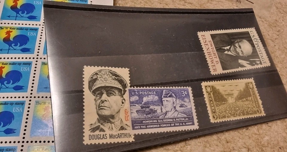 Job Lot Stamp Collectors Items, Stamp Hinge, USA Stamp Sheet, Stamp ...