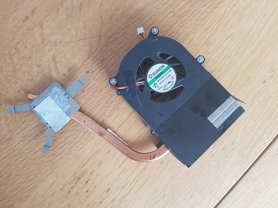 Advent Monza T100 Heatsink and Fan 49R-3A14M0-1401 49R-1C14CU-1401 | eBay