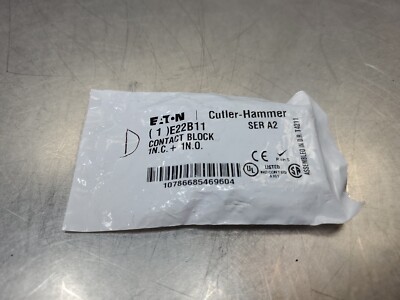 Eaton/Cutler-Hammer E22B11 Ser A2 690V Contact Block. 4D-8 | eBay
