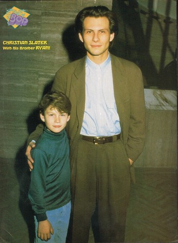 Christian Slater - Ryan Slater - 11" x 8" Teen Magazine Pinup Mini ...