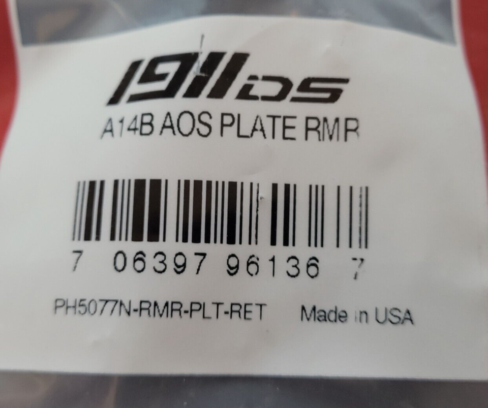 AOS Springfield Prodigy DS A14B Trijicon RMR Holosun Agency Optic ...