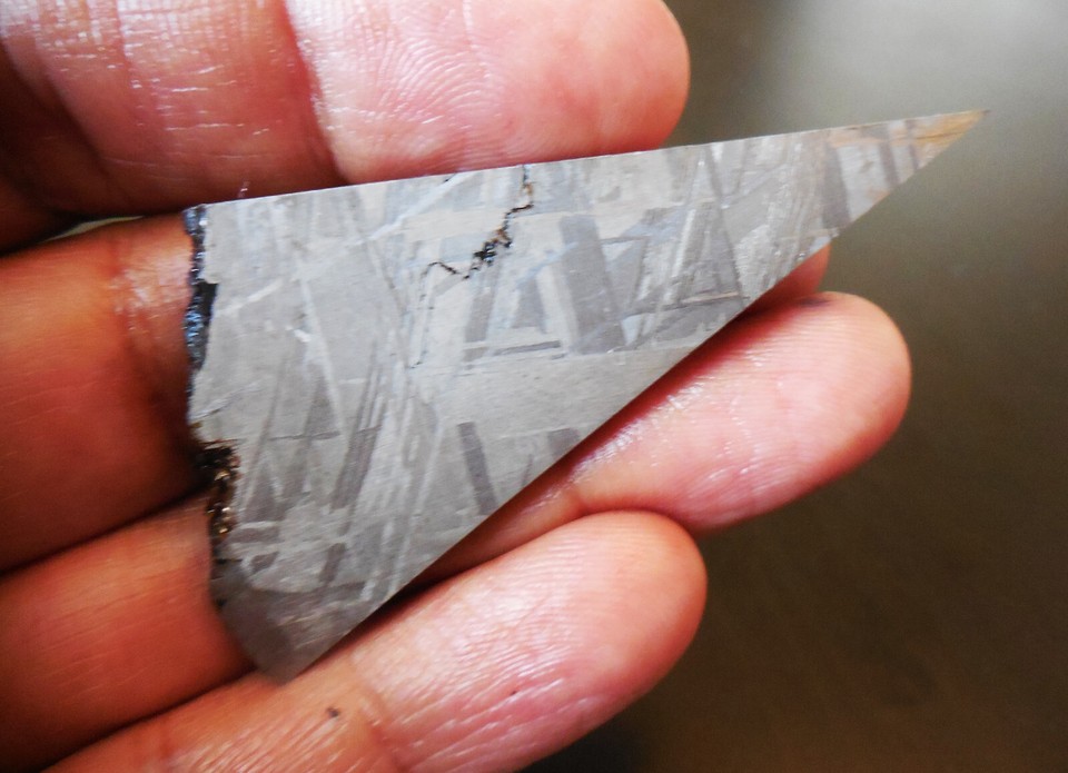 28.58 gram - Muonionalusta Iron Meteorite - etched specimen - from ...