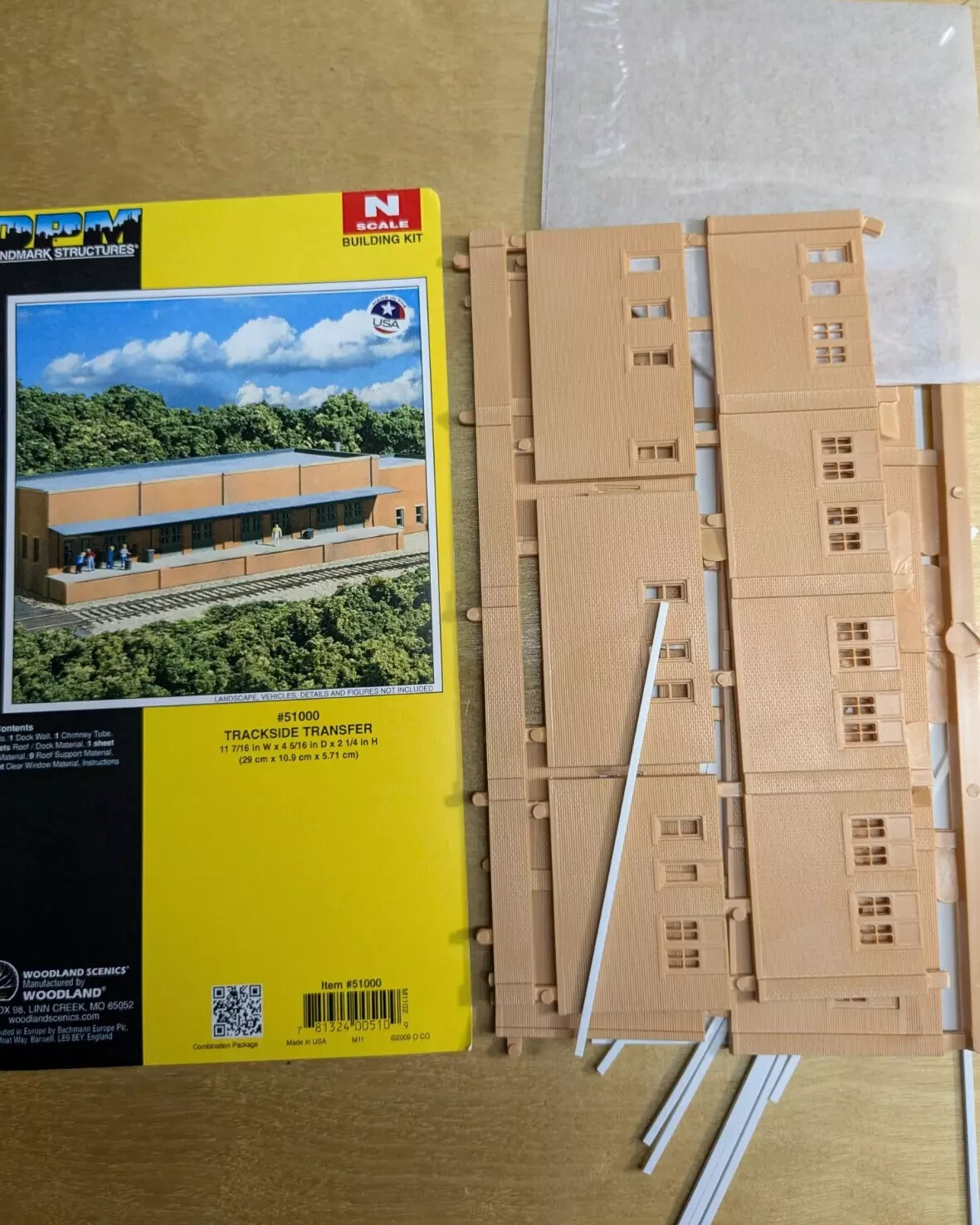 DPM (N-Scale) Structure Kits -- #51000 Trackside Transfer - Building ...