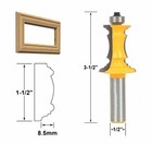 1 1/2" 2 1/2" Door Window Architectural Molding Router Bit - 1/2" Shank ...