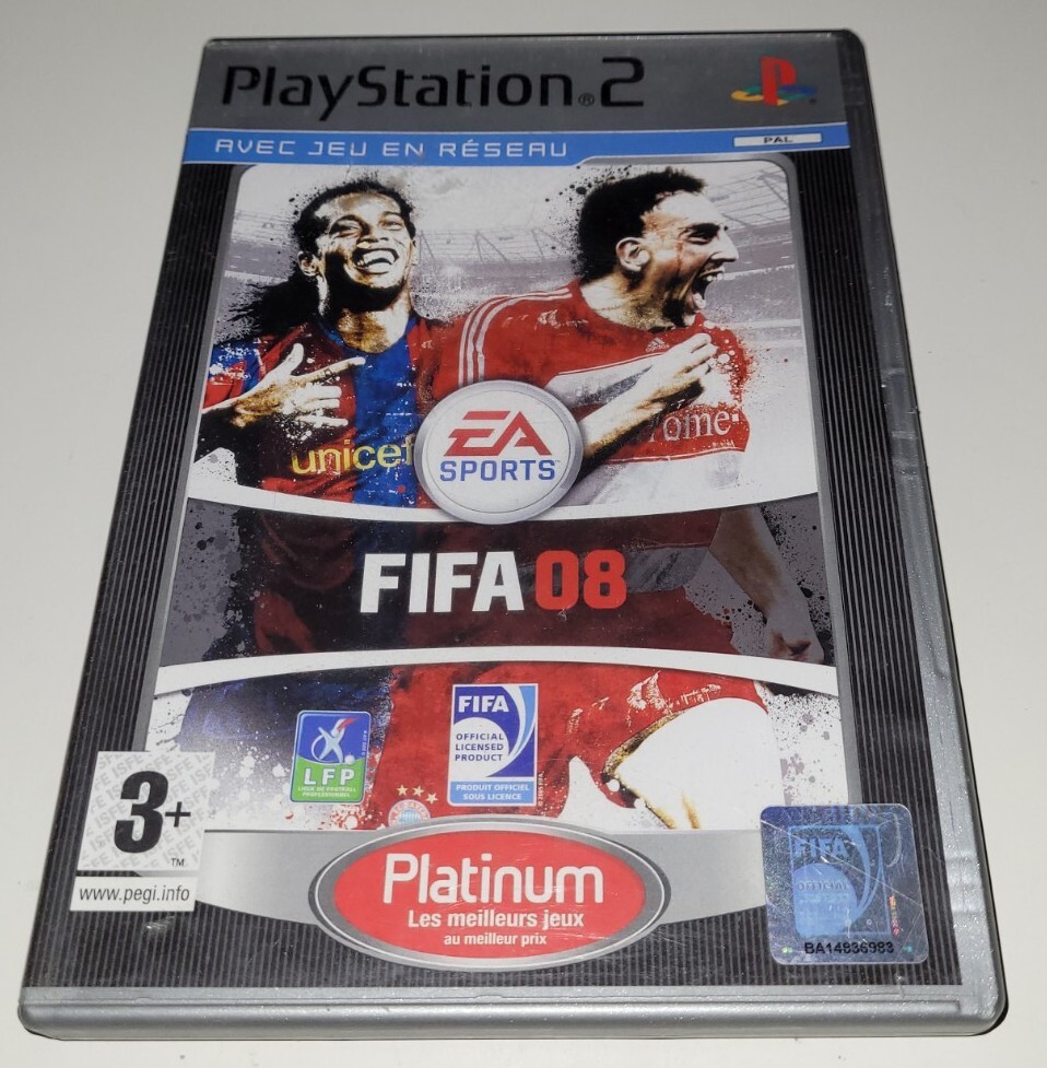Fifa 08 PlayStation 2 PAL - Prix - Photo - Présentation