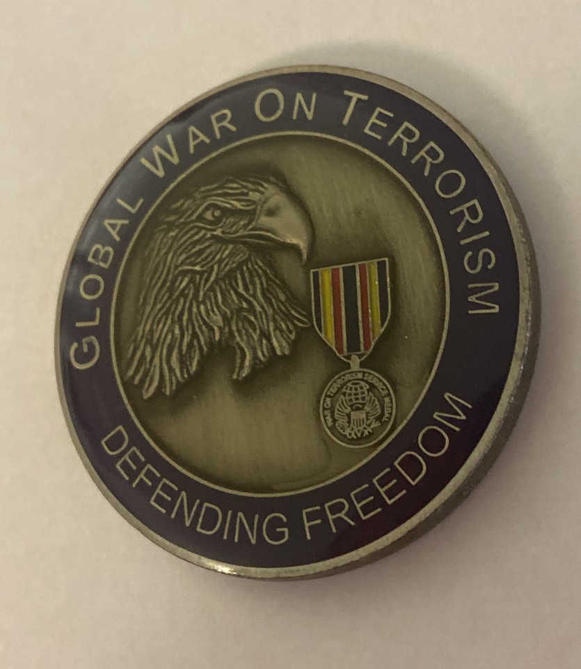 Global War on Terrorism Challenge Coin A38 | eBay