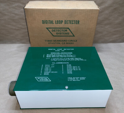 Traffic Control & Road Safety - Detector Systems