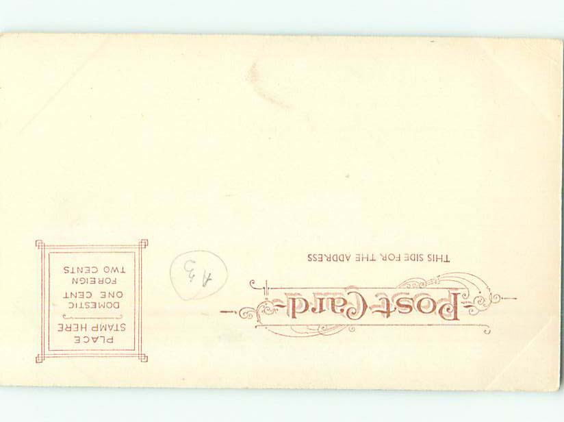 Pre-1907 POST OFFICE SCENE Pittsburgh Pennsylvania PA 8/28 AF1227 | eBay