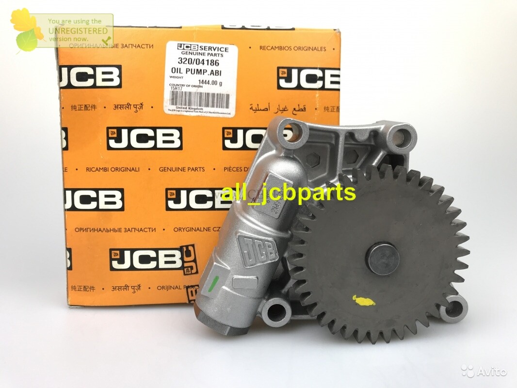 Genuine Jcb Engine Oil Pump Abi (Part No. 320/04186 320/04300 320/04280 ...
