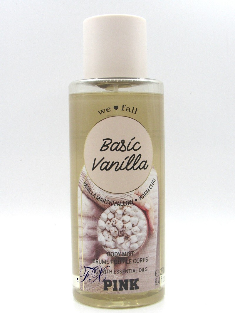 VICTORIA'S SECRET PINK BASIC VANILLA BODY MIST SPRAY 8.4 OZ | eBay