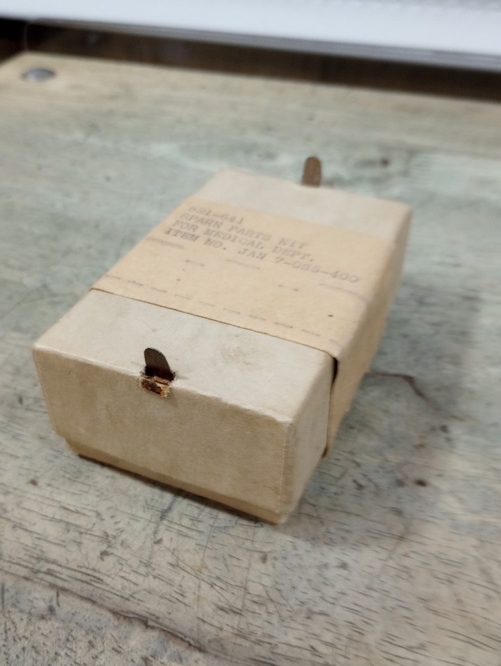 Coleman 521 Stove - Spare Parts Kit - Box open, don't know if anything ...