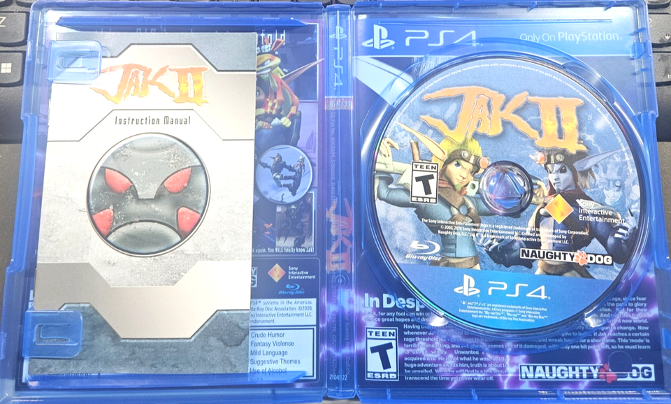Jak II (PS4) PLAYSTATION 4 GOOD!!! | eBay